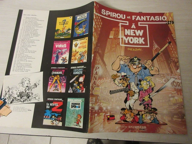 BD SPIROU ET FANTASIO 39 - à NEW YORK - TOME JANRY - 1988 EUR 8,30 ...