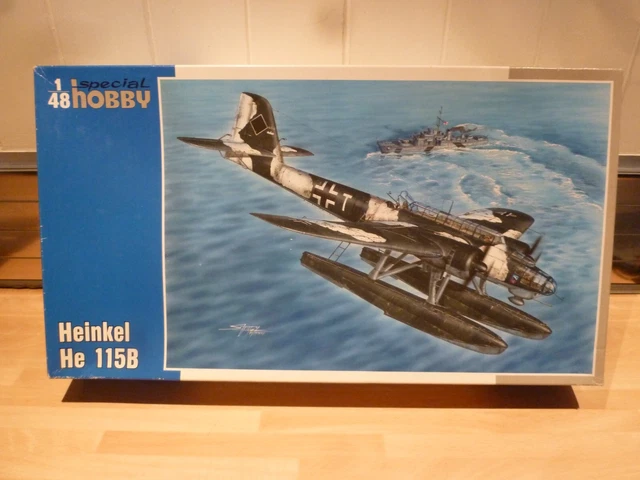 SPECIAL HOBBY 48110 - German Heinkel He 115B Float Plane - 1/48 Scale ...