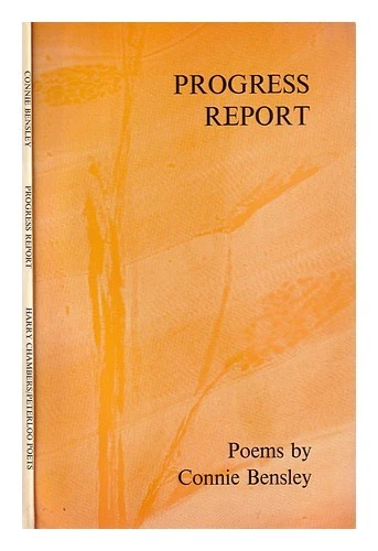 BENSLEY, CONNIE RAPPORT De Progrès / Connie Bensley 1981 Broché EUR 49 ...