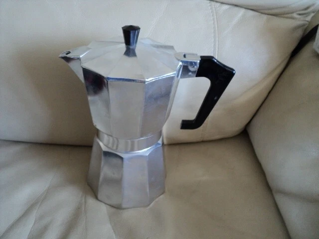 NEW ITALIAN PEZZ ETTI Espresso Coffee Maker Stovetop NEVER BEEN USED £ ...