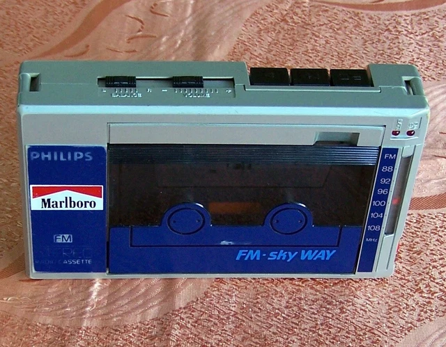 PHILIPS MARLBORO D6628 FM-Sky Way Radio cassette Player- made in Japan- ΝΟ d dcc £34.13 ...