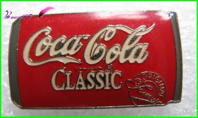 PIN'S PINS BADGE Coca Cola Classic Canette rouge #H3 EUR 5,00 - PicClick IT