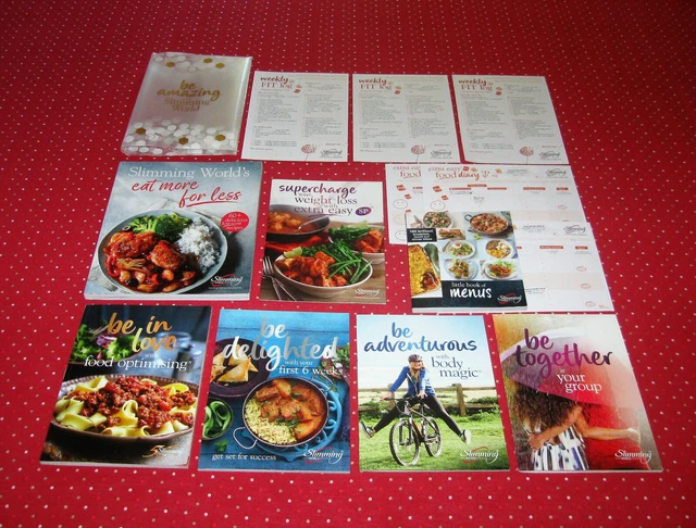 SLIMMING WORLD 2021 - 2024 Plan Starter Pack, Journal, 2 Cookbooks ...