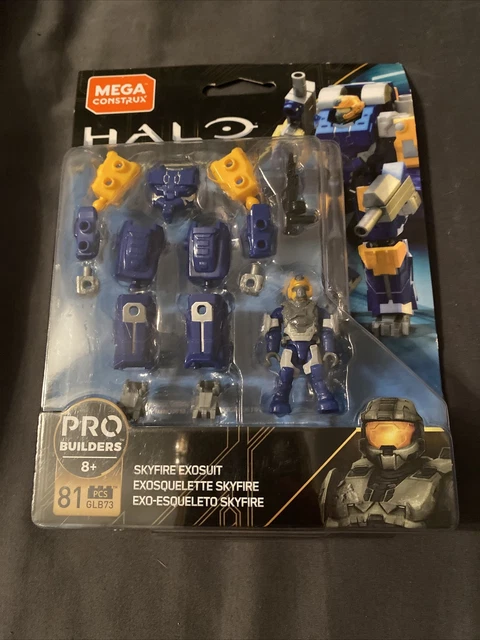 MEGA CONSTRUX HALO Pro Builders SKYFIRE EXOSUIT Figure GLB73 New EUR 10 ...