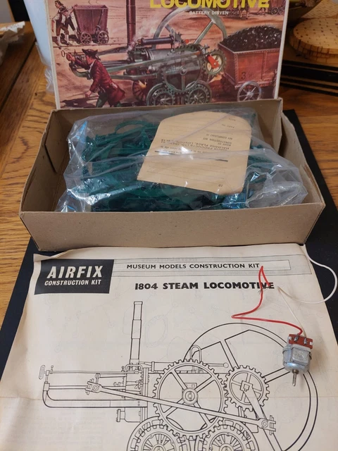 AIRFIX -MUSEUM MODELS - 1804 Steam Locomotive Battery Driven ...