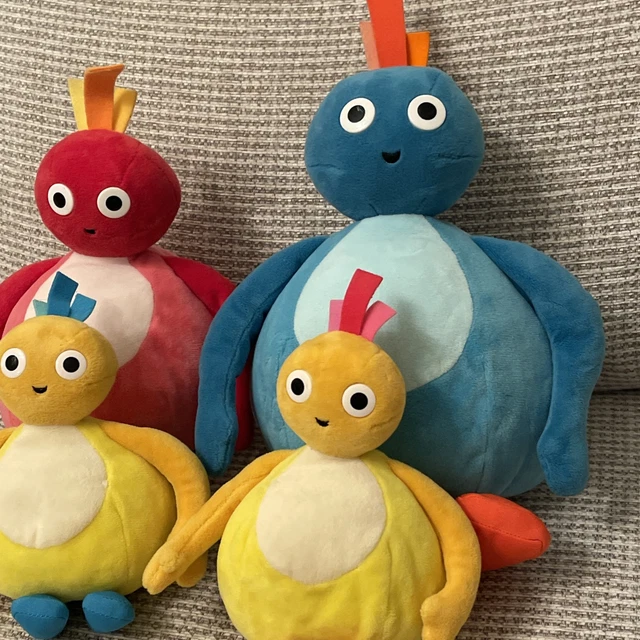 TWIRLYWOOS SOFT TOY Bundle Set of 4 CBeebies Great Big Hoo & Chickedy ...