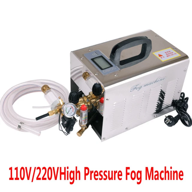 WATER MIST SYSTEM outdoor Cooling System,120W high Pressure Fog Machine ...
