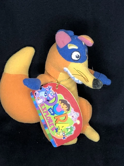 DORA THE EXPLORER SWIPER THE FOX 5" Plush NWT 2002 Nick Jr Stuffed ...