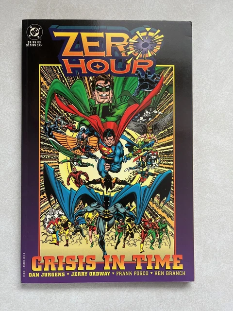 ZERO HOUR CRISIS In Time TPB DC Dan Jurgens Jerry Ordway Superman ...