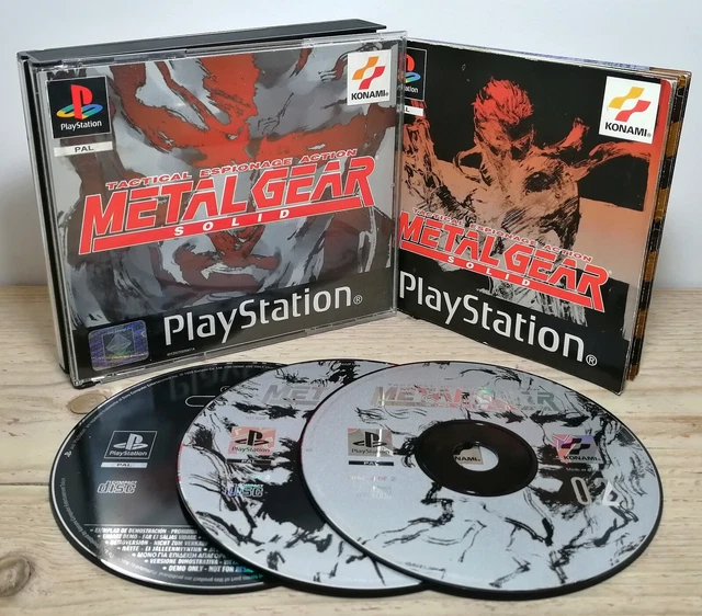 METAL GEAR SOLID | Sony Playstation | PS1 | CIB w Silent Hill Demo £45. ...