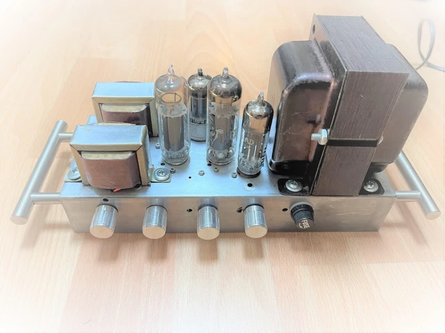 VINTAGE STEREO TUBE amp 6BQ5/EL84 working just plug & play £112.20 ...