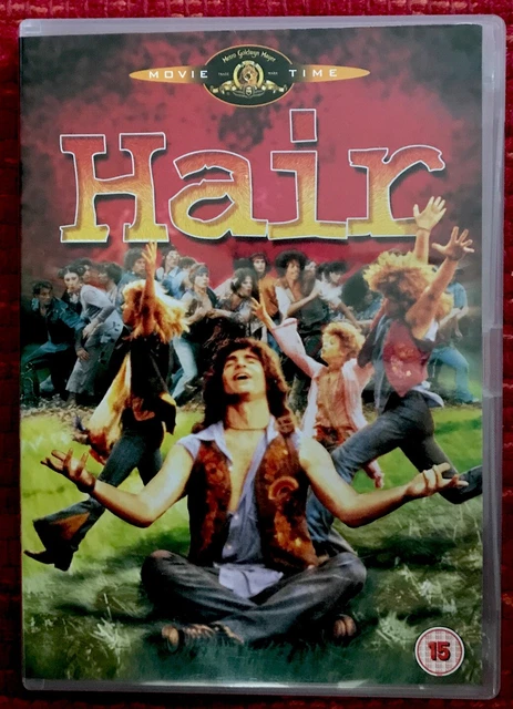 HAIR DVD JOHN Savage Treat Williams Beverly D'Angelo 1979 UK REGION 2 ...