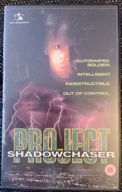 PROJECT SHADOWCHASER (VHS, 1993) Sample Big Box Ex Rental £10.00 ...