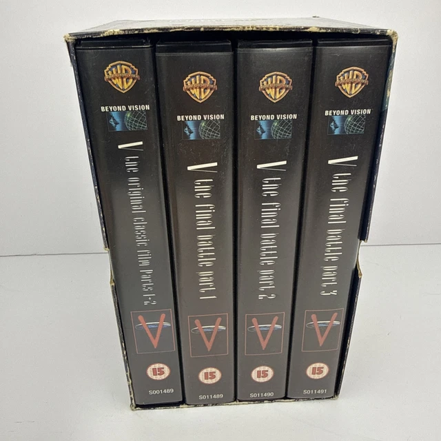 V THE FINAL Battle Vhs Videotape Boxset Collectors Edition Warner Bros ...