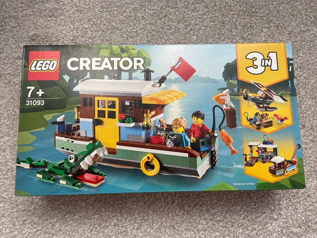 LEGO CREATOR EXPERT: Riverside Houseboat (31093) New & sealed. £24.99 ...