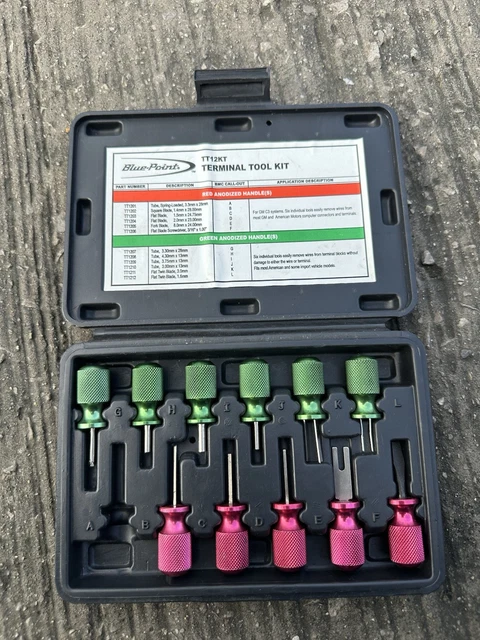 BLUE POINT BY snap on Terminal Tool Kit TT12KT £52.72 - PicClick UK