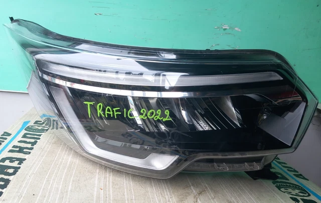 RENAULT TRAFIC 2023 Full Led Pure Vision Headlight O/S Driver Side ...