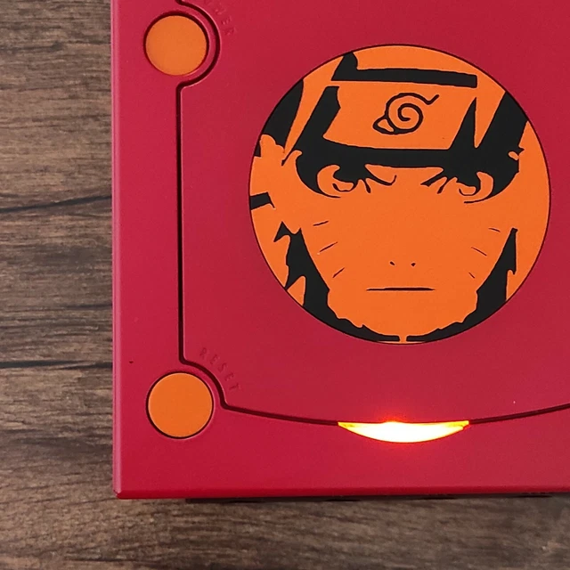 CONSOLE NINTENDO GAMECUBE custom naruto ermite swiss mod pico boot ...