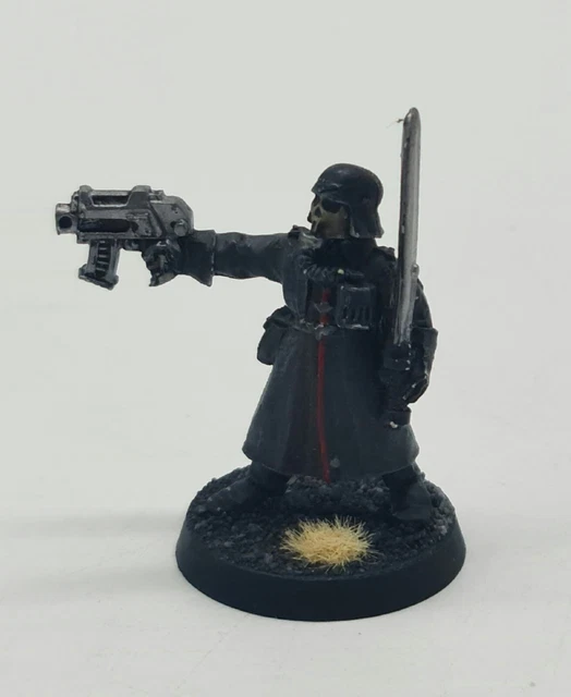STEEL LEGION LIEUTENANT 1 Warhammer 40K Astra Militarum Stahllegion ...