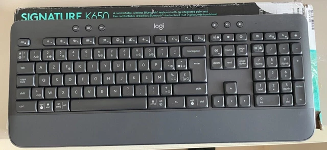 LOGITECH SIGNATURE K650 Keyboard - AZERTY layout - Bolt USB adapter ...