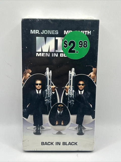 MEN IN BLACK MIB 2 II 2002 VHS Movie Will Smith Vintage New Sealed £11. ...