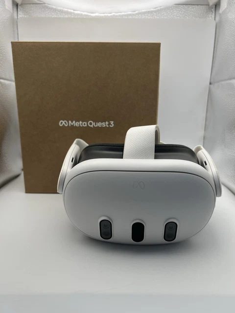 META QUEST 3 512GB Virtual Reality Headset Only “No Controllers” £270. ...