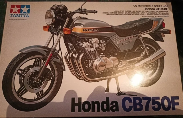 TAMIYA 14006 - 1/12 Honda CB750F Motorrad Modellbausatz EUR 20,00 - PicClick DE