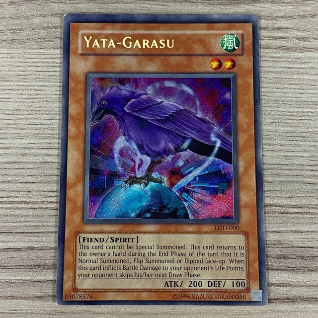 YU-GI-OH! YATA-GARASU 1996 LOD-000 TCG Carte Jeu Yugioh EUR 48,92 ...