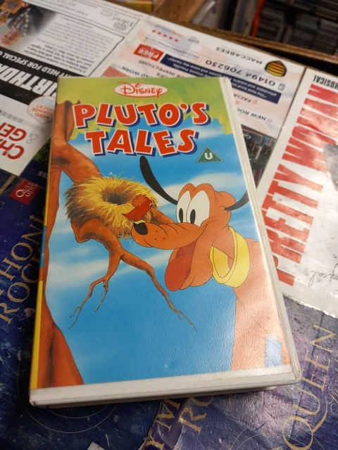 WALT DISNEY PLUTO Tales 4 Episodes Mickey Minnie Pal Vhs Video Kids ...
