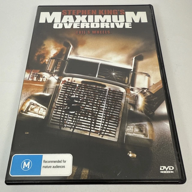 STEPHEN KING'S MAXIMUM Overdrive Emilio Estevez DVD $7.99 - PicClick AU
