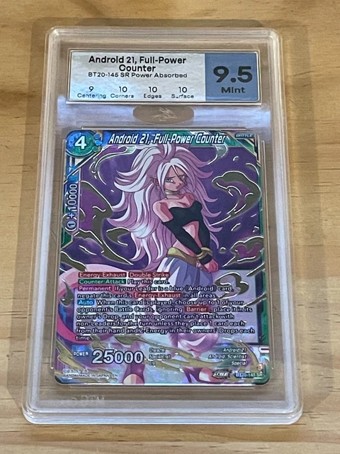 DRAGON BALL S Android 21, Full-Power Counter BT20-145 SR Power Absorbed ...