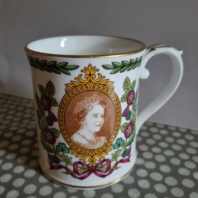 VINTAGE SPODE QUEEN Elizabeth The Queen Mother 80th Birthday ...