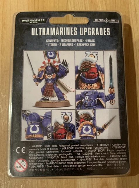 GAMES WORKSHOP WARHAMMER 40k Ultramarines Upgrade Kit £8.49 - PicClick UK