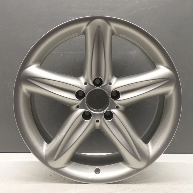 MERCEDES BENZ SL R230 18" Alloy Wheel Rim 9.5J Silver Oem A2304010502 ...