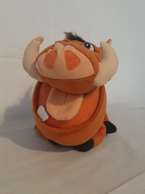 HASBRO DISNEY THE Lion King - TOOTIN' PUMBAA PUMBA - Hog Plush Stuffed ...