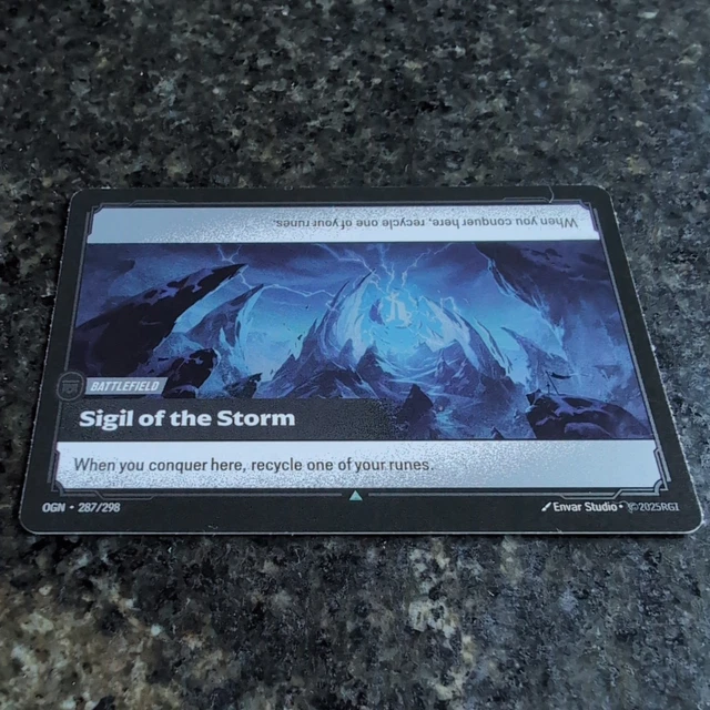 RIFTBOUND LEAGUE OF Legends - Sigil of the Storm 287/298 FOIL £2.77 ...