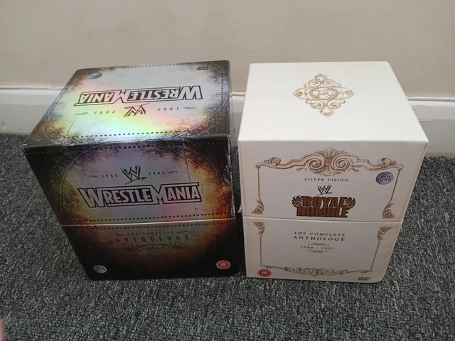 WWE WWF HUGE DVD And Blu Ray Disc Only Bundle In Anthology Storage ...