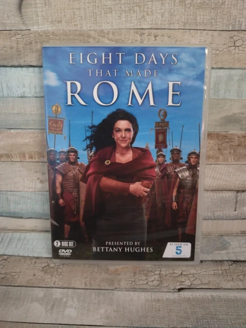 EIGHT DAYS THAT Made Rome With Bettany Hughes Dvd. £8.95 - PicClick UK