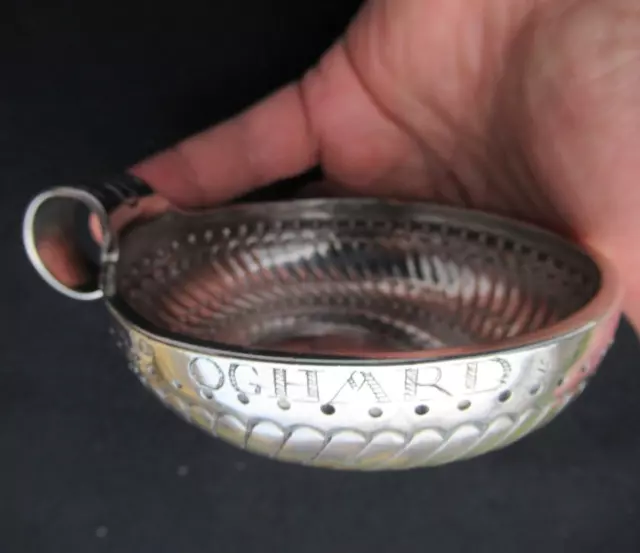 ANCIEN TASTEVIN ARGENT MASSIF NOMINATIF TASTE VIN poinçon JFP COQ ? 116 ...