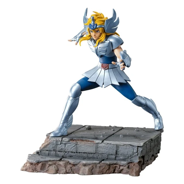 SAINT SEIYA SCALE Statua 1/10 Cygnus Hyoga 19 Cm Iron Studios EUR 244 ...
