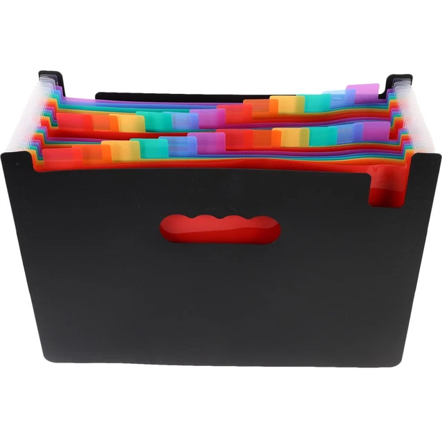OFFICE DOCUMENT ORGANIZER File Folder Accordion Folders for Documents ...