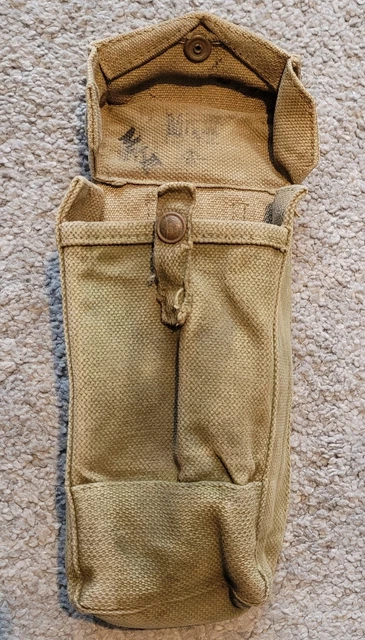 WW2 BRITISH ARMY 37 Pattern Webbing Pouch Mkiii. £16.32 - PicClick UK