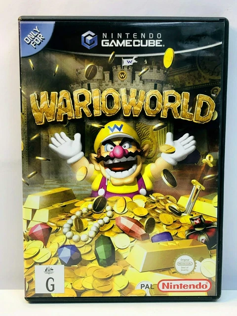 NINTENDO GAME CUBE Rare! Wario World Warioworld Like New Cond +Manual ...