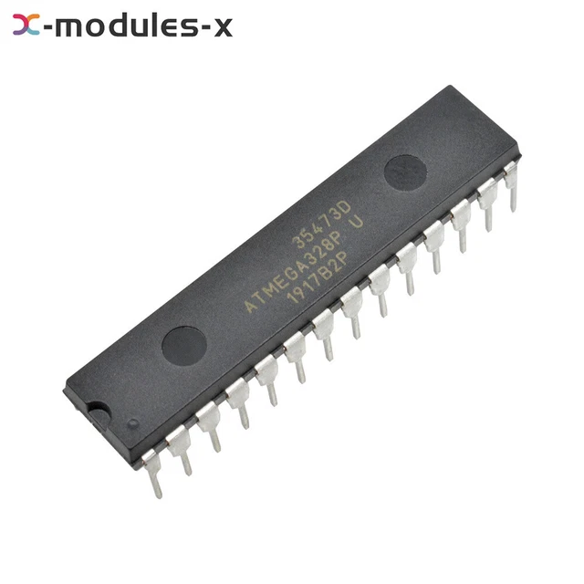 Atmega328p Pu With Arduino Uno Bootloader Atmel Dip28 Dip Socket