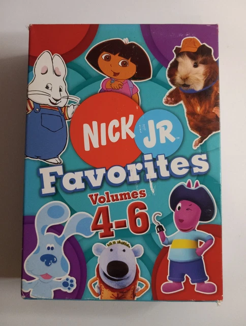 NICK JR. FAVORITES Volumes 4-6 (3-Disc DVD Box Set, 2007) Nickelodeon ...