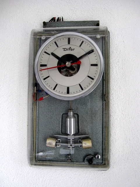 ATO MAGNETPENDELUHR, MUTTERUHR, elektrische Uhr, ca. 1930 / 40 EUR 346 ...
