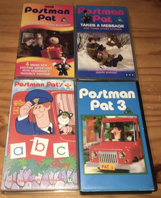 POSTMAN PAT VHS - Bundle Joblot X4 - Bbc Video - Message Surprise Abc 3 ...