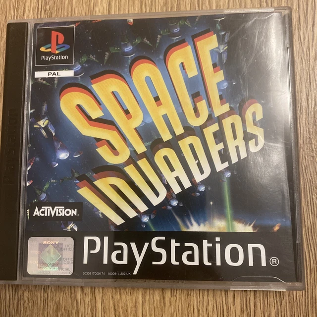 SPACE INVADERS - Sony PlayStation PS1 Complete With Manual & Insert £14 ...