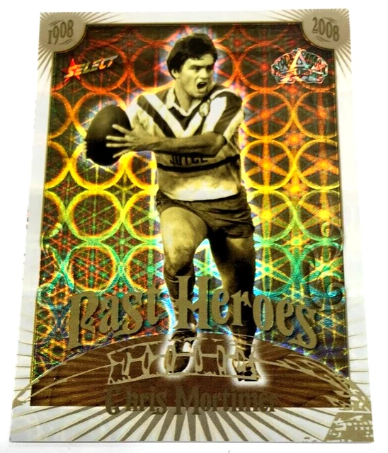 2008 SELECT NRL Centenary Of Rugby League Past Heroes Card Ph4 Chris ...