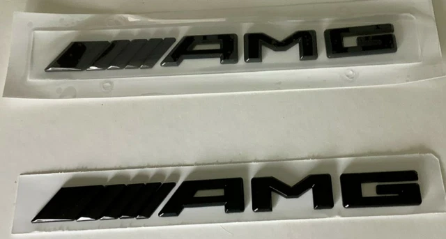 MERCEDES BENZ AMG Black Badge Boot Emblem PN-A2138170116 S Class C63 ...